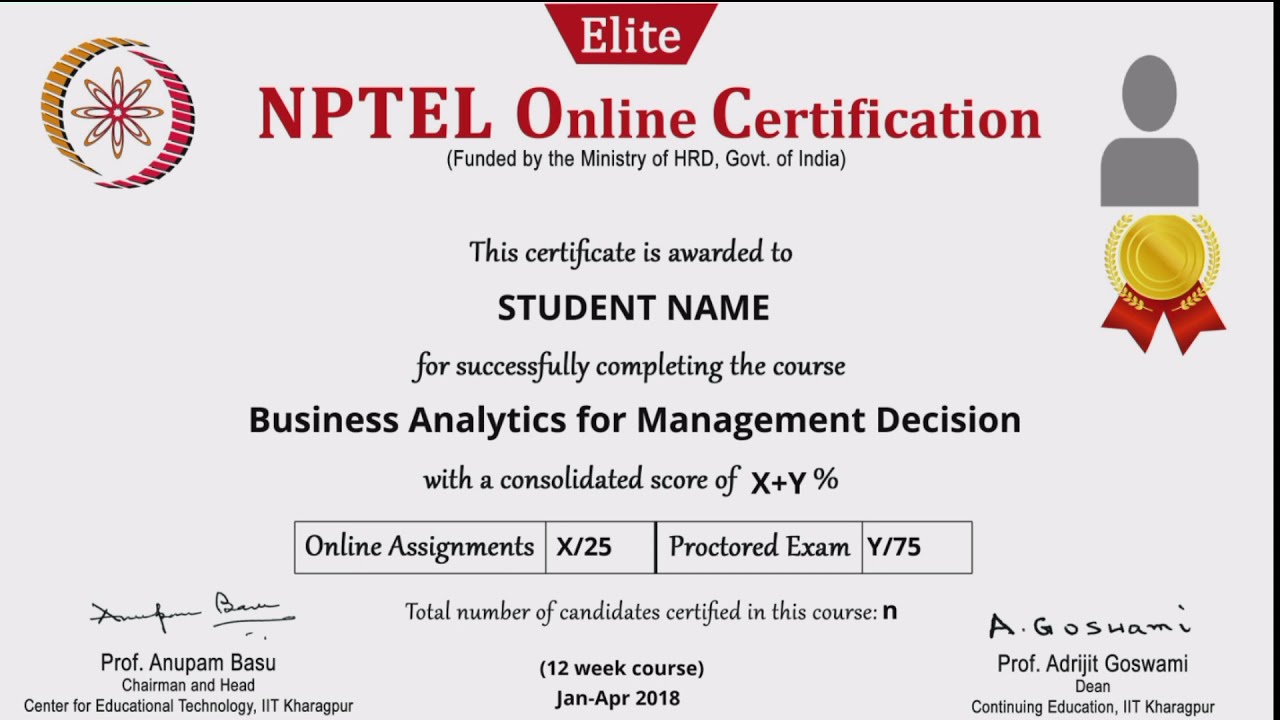 nptel-business-analytics-for-management-decision-week-0
