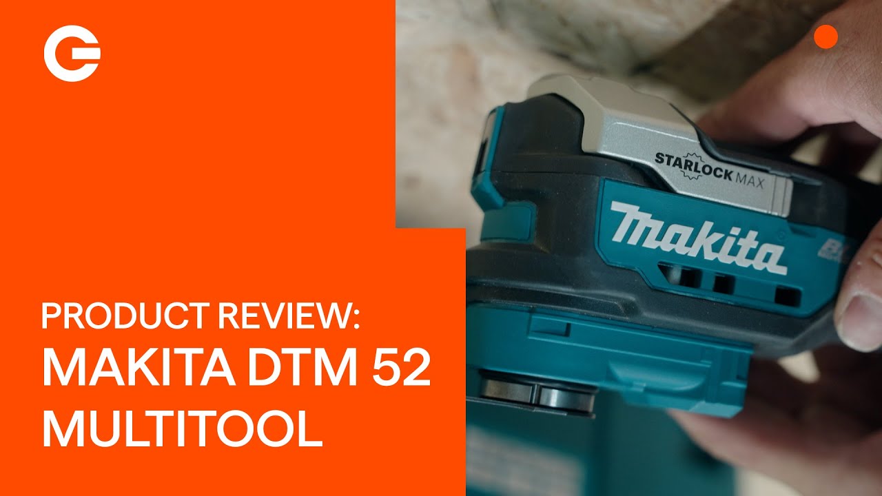 Product Review: Makita DTM 52 Multitool | Gereedschapcentrum - YouTube
