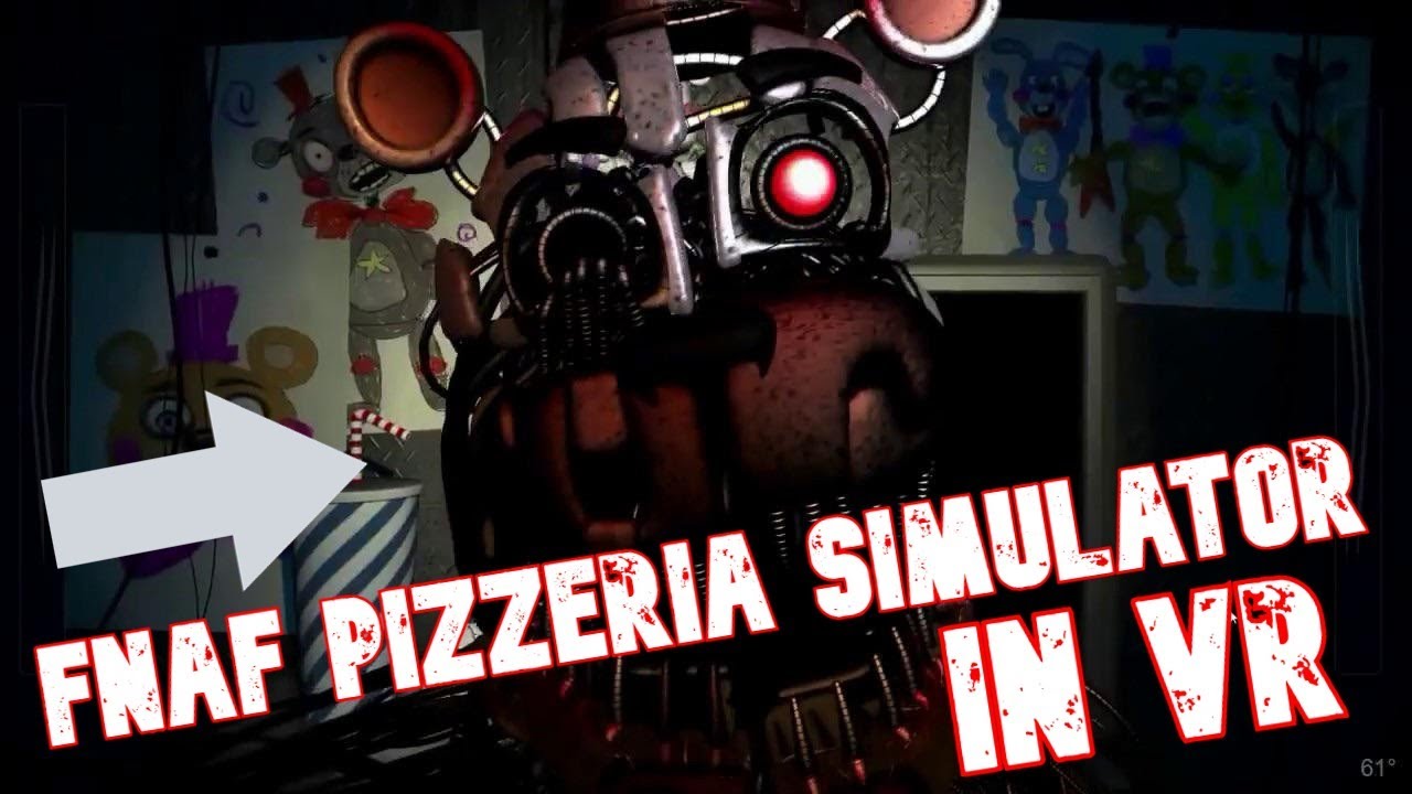 FNAF PIZZERIA SIMULATOR IN VR - YouTube
