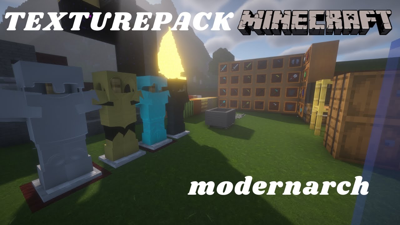 Showcase Texturepack Modernarch Di Minecraft Bisa Buat Java/Pojav/Bedrock - YouTube