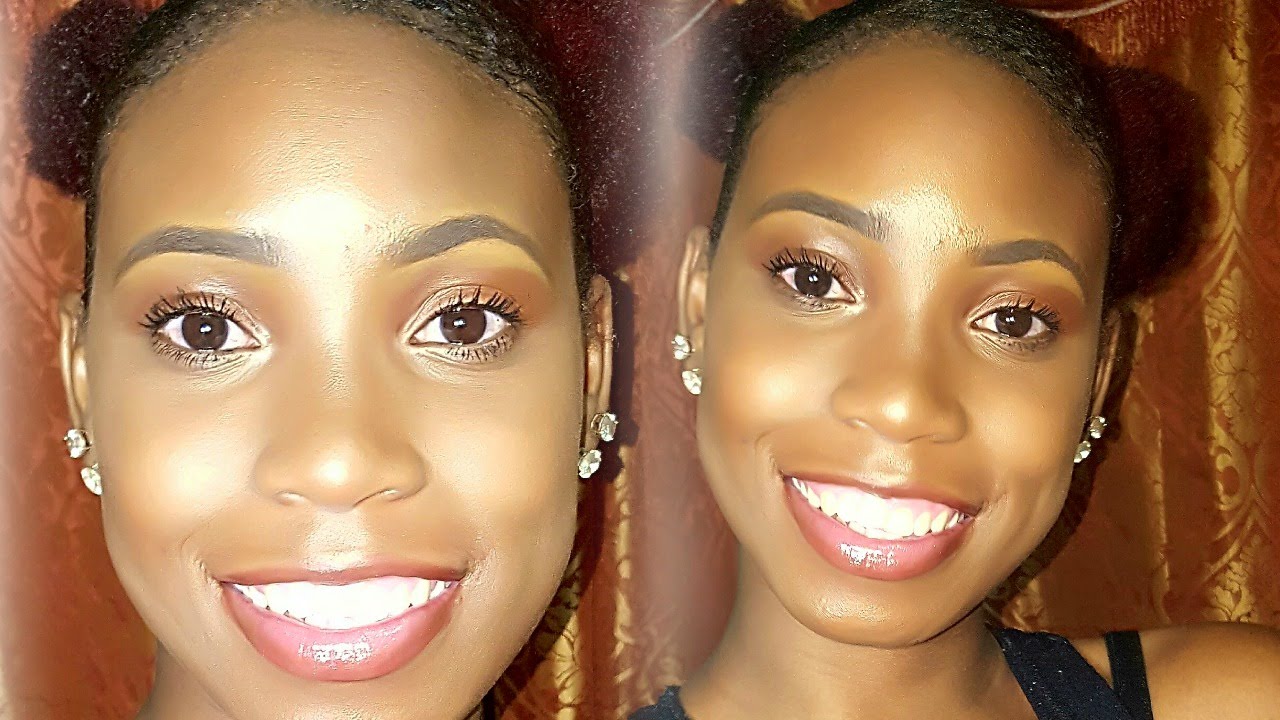 NATURAL/ DEWY MAKEUP LOOK - YouTube