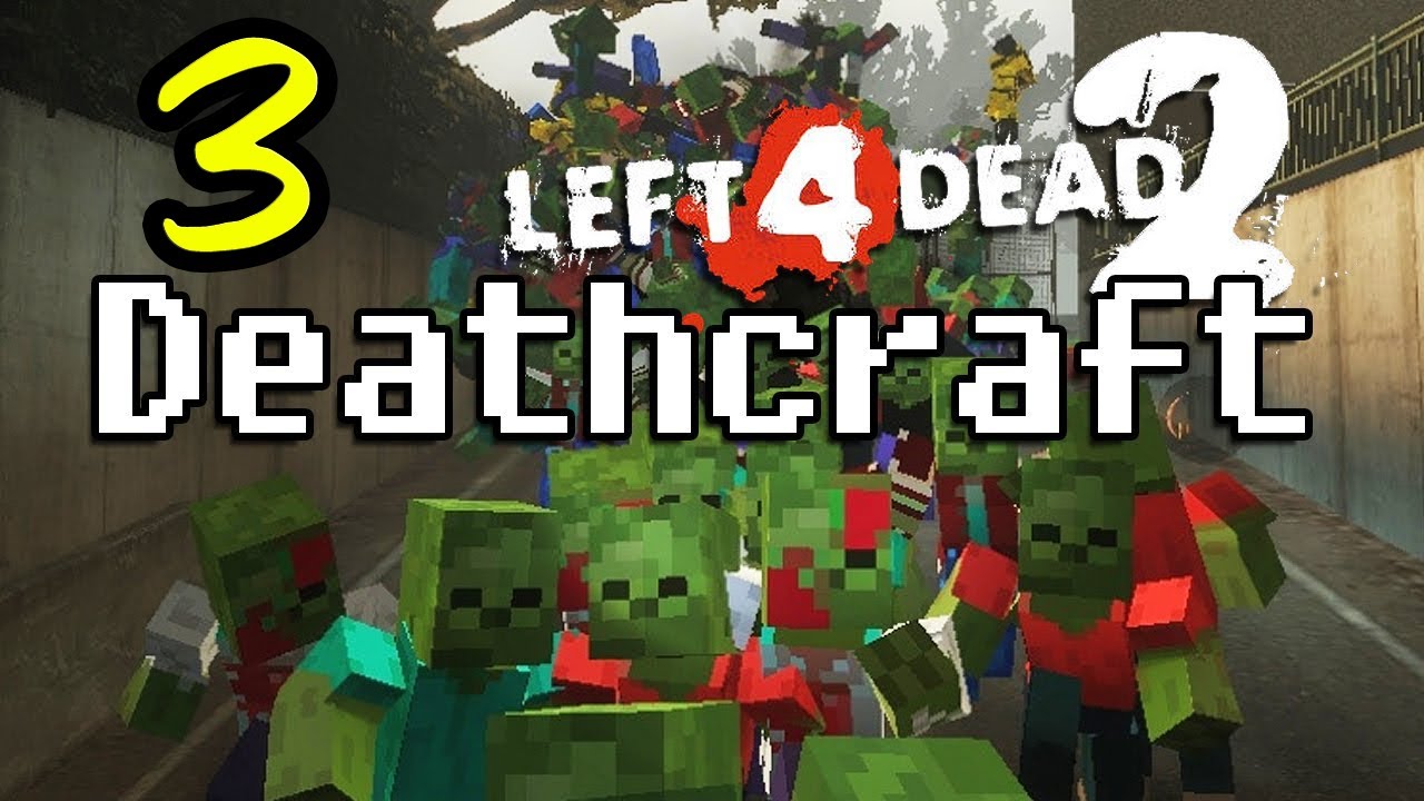Herobrine!? - Let's Play Deathcraft - 3. und 4. Folge ENDE - YouTube