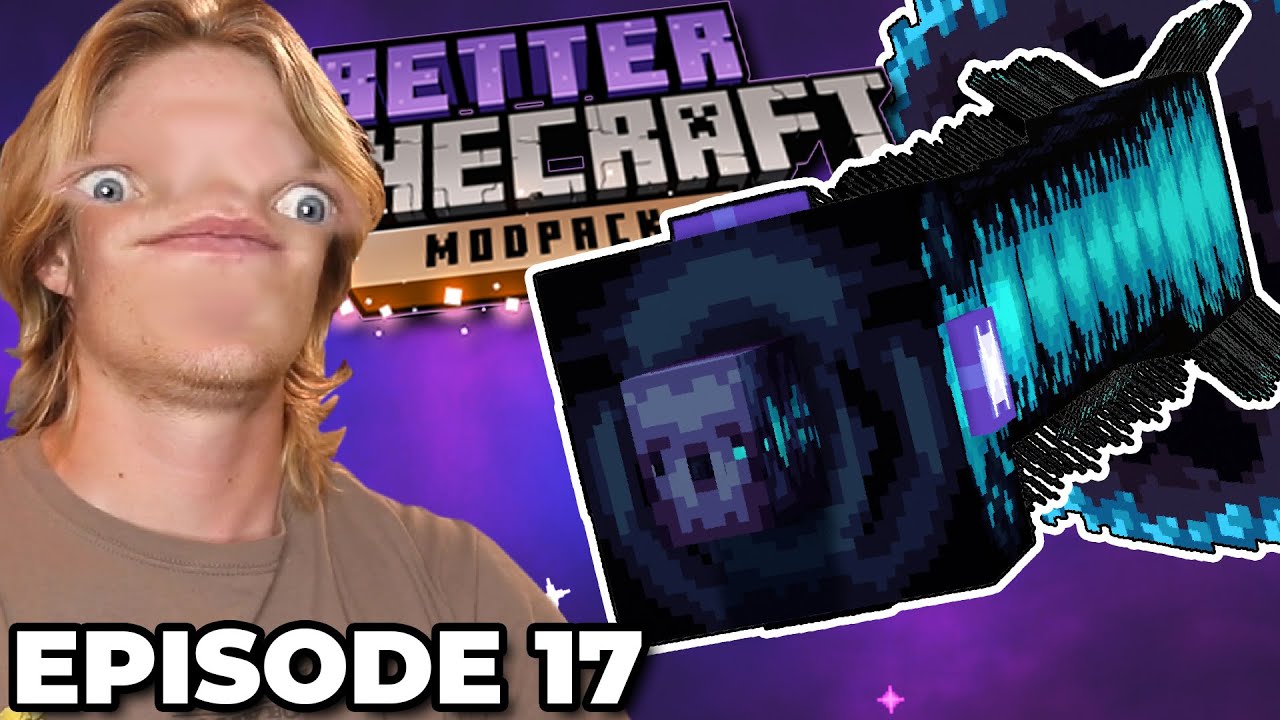 BETTER MINECRAFT MODPACK EP 17 | Void Worm Boss (1.17) - YouTube