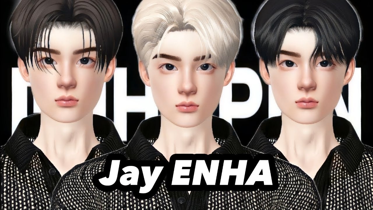 Jay ENHYPEN Tutorial (Zepeto Face Tutorial Idol,Oplas Ava Cowok) - YouTube