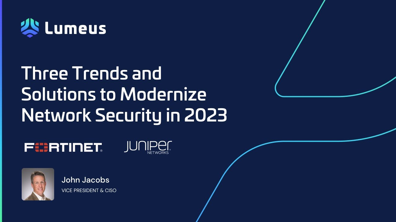 Three Trends and Solutions to Modernize Network Security in 2023 - YouTube