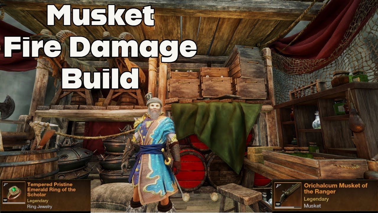 Musket Fire Damage Build - New World - YouTube
