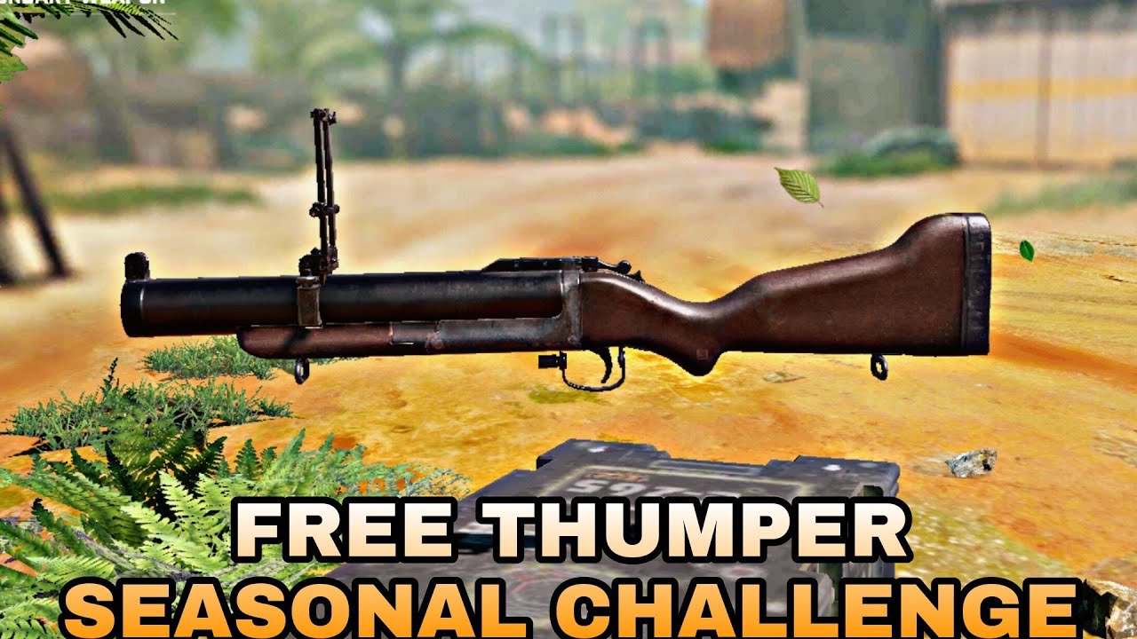*FREE* THUMPER SEASONAL CHALLENGES FROM TOMORROW IN CALL OF DUTY MOBILE ...