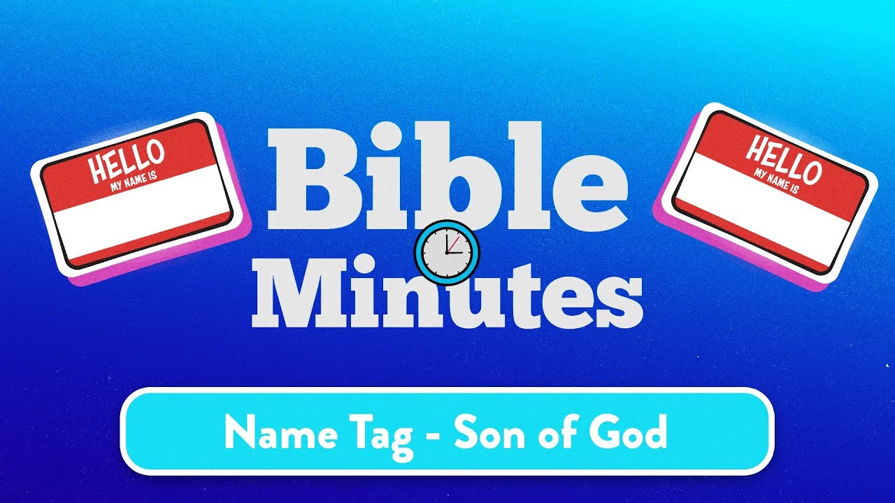 Name Tag Object Lesson - YouTube