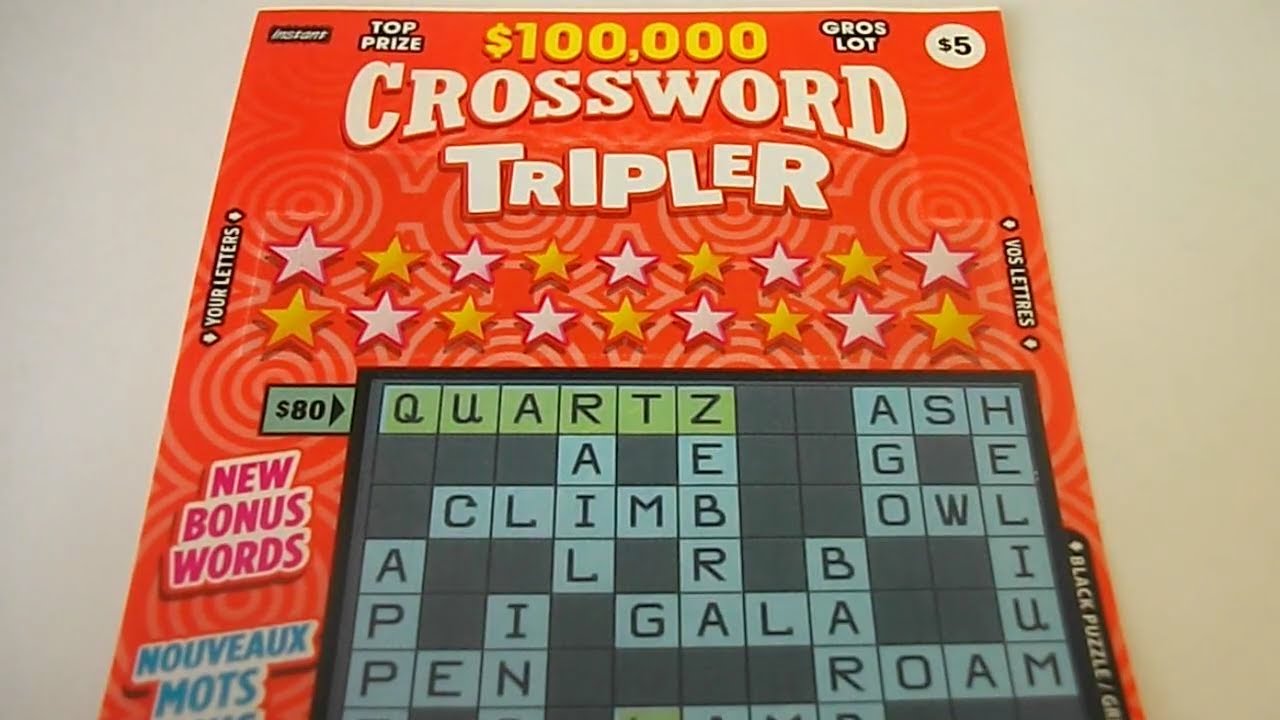 2023-09-07 OLG #3302 $5 Crossword Tripler #001 - YouTube