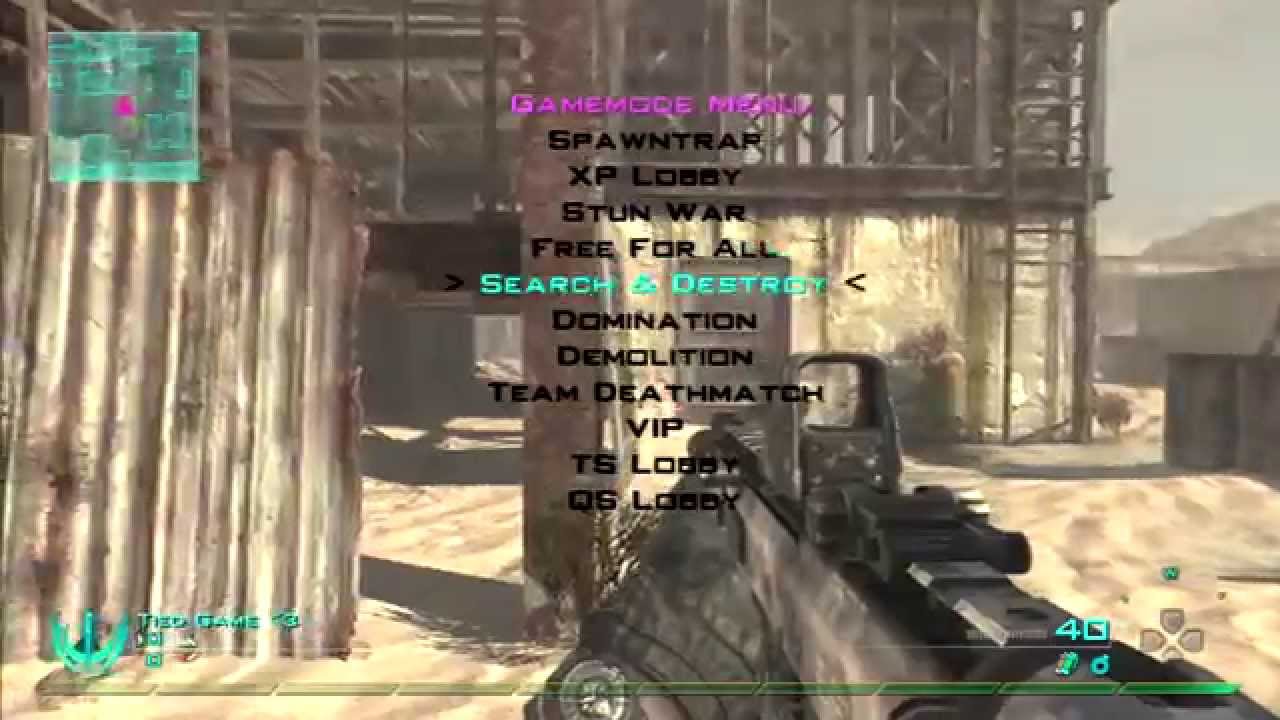 mw2 mod menu modded backup - YouTube
