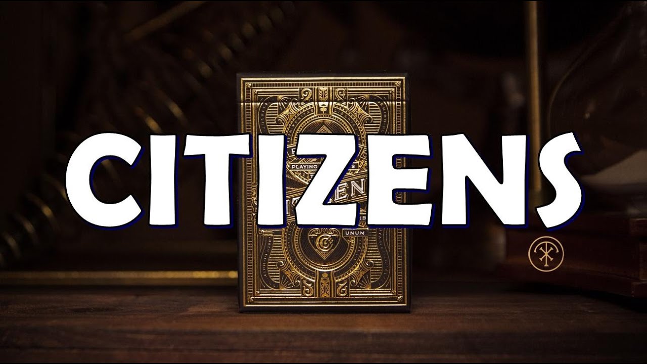 Deck Review - Citizens Playing Cards by Theory 11 - YouTube