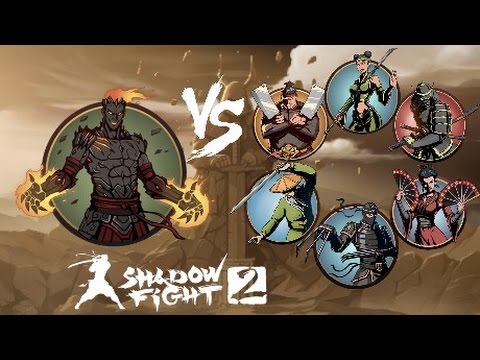 Shadow Fight 2 Volcano VS The Gates Of Shadows - YouTube