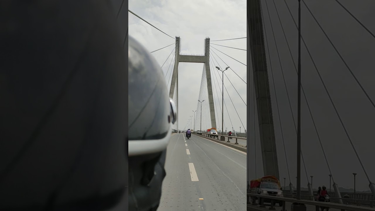 A great bridge at Allahabad over Yamuna river - YouTube