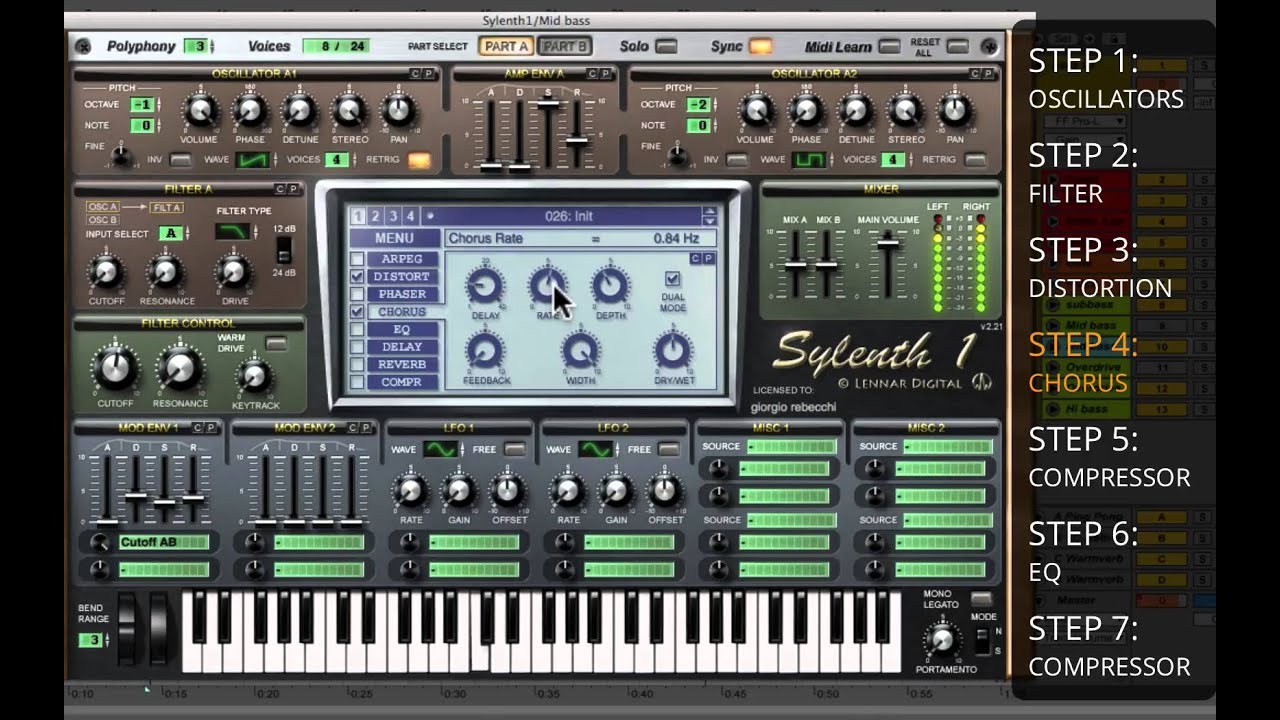 Sylenth1 Tutorial: Classic Uplifting Trance Rollbass (FREE preset ...