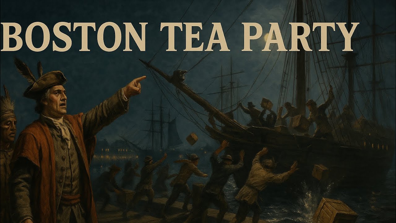 Boston Tea Party 1773: The Night America Rebelled🔥 - YouTube