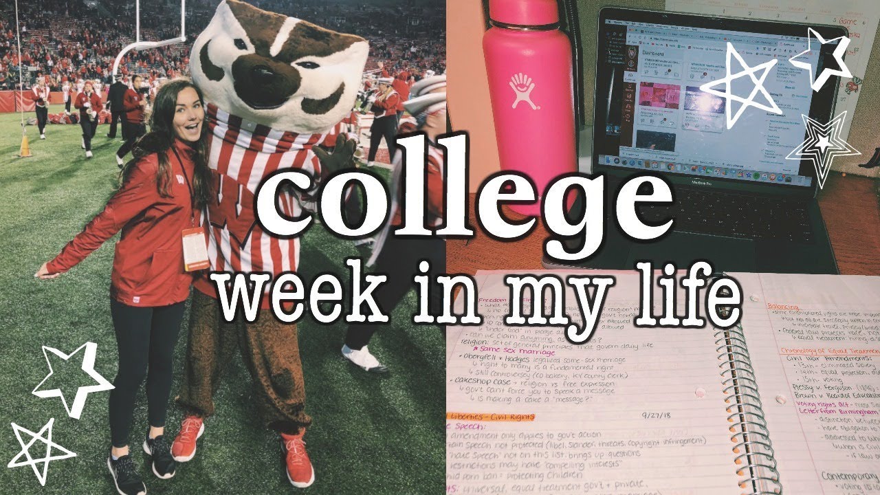 college week in my life // university of wisconsin - YouTube