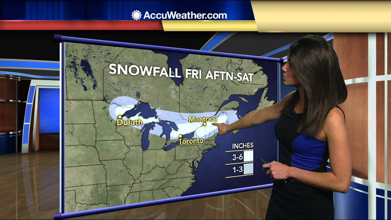 Stef Davis AccuWeather March 2014 - YouTube