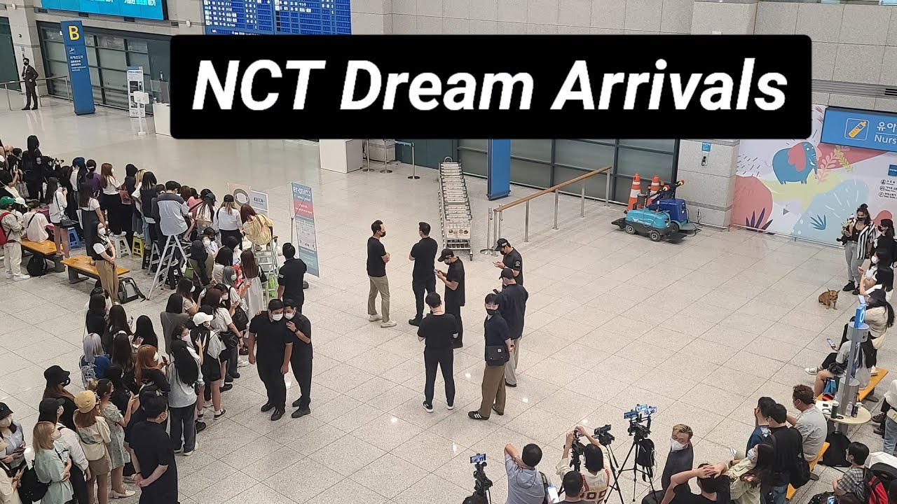 NCT Dream Arrivals | Airport - YouTube
