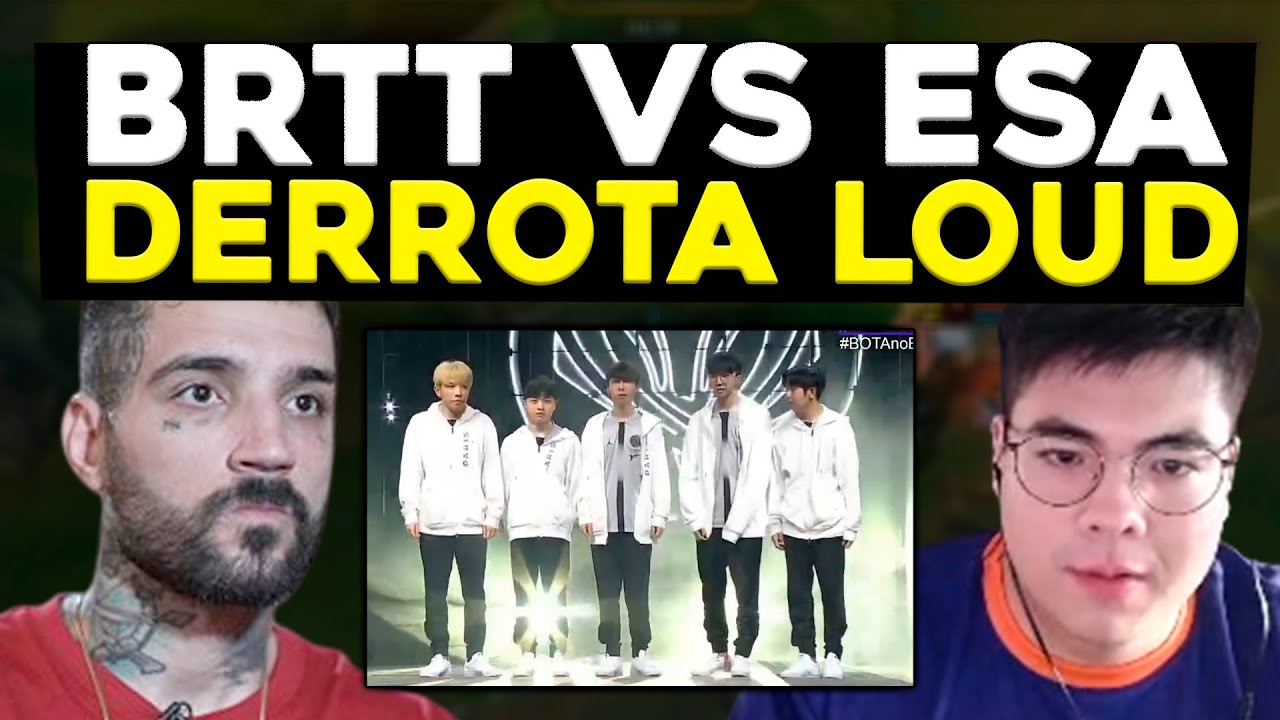 DERROTA DA LOUD, BRTT VS ESA, NEEKO DESVIANDO DE SKILLS - RENECRODILO ...
