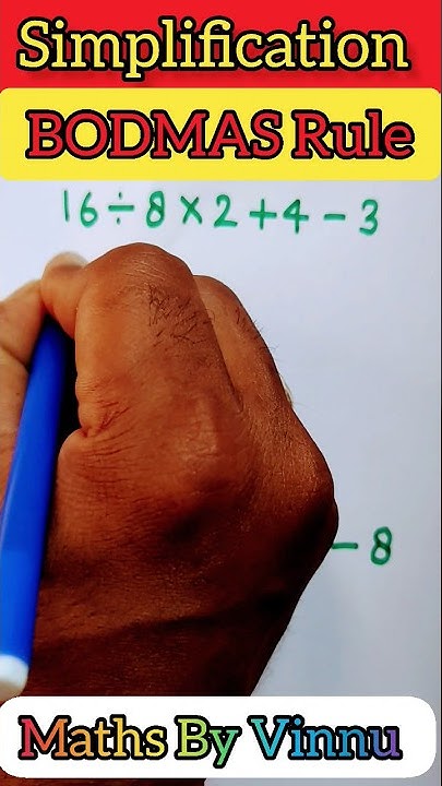 BODMAS || BODMAS Rule || Simplification || Maths Tricks || Maths ...