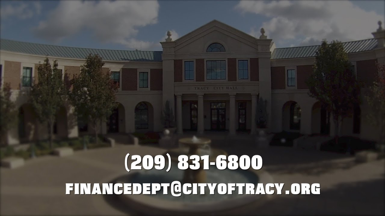 City of Tracy: Finance Utility Bill PSA 2017 - YouTube