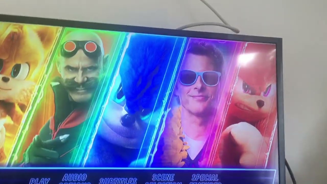 Opening To Sonic The Hedgehog 2 2022 UK DVD - YouTube
