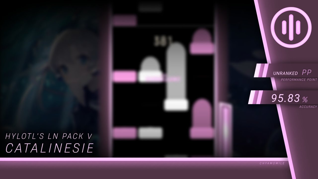 [ Osu!Mania ] Catalinesie - By Hylotl ( LN13-(Light Handstream) ) - 95. ...