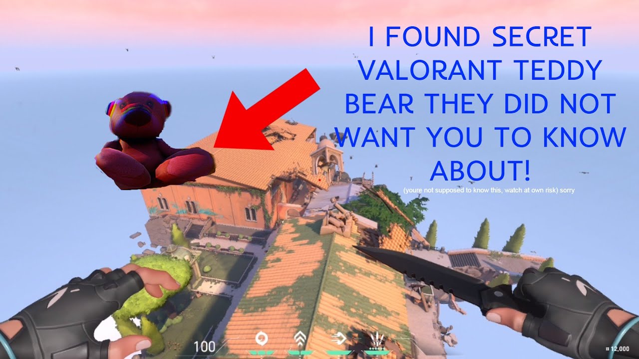 Valorant Secret Teddy Bear! - YouTube