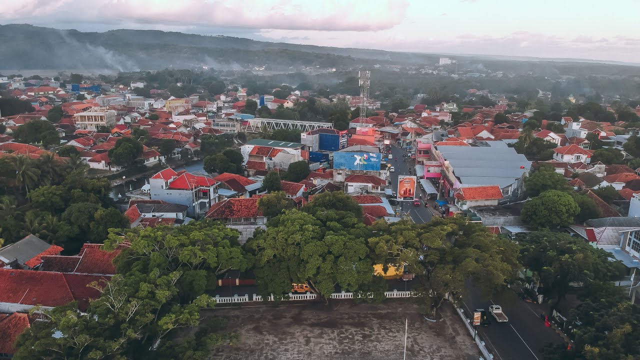 Pameungpeuk Garut Selatan Di Waktu Sore Dari Langit (Semoga Bisa ...