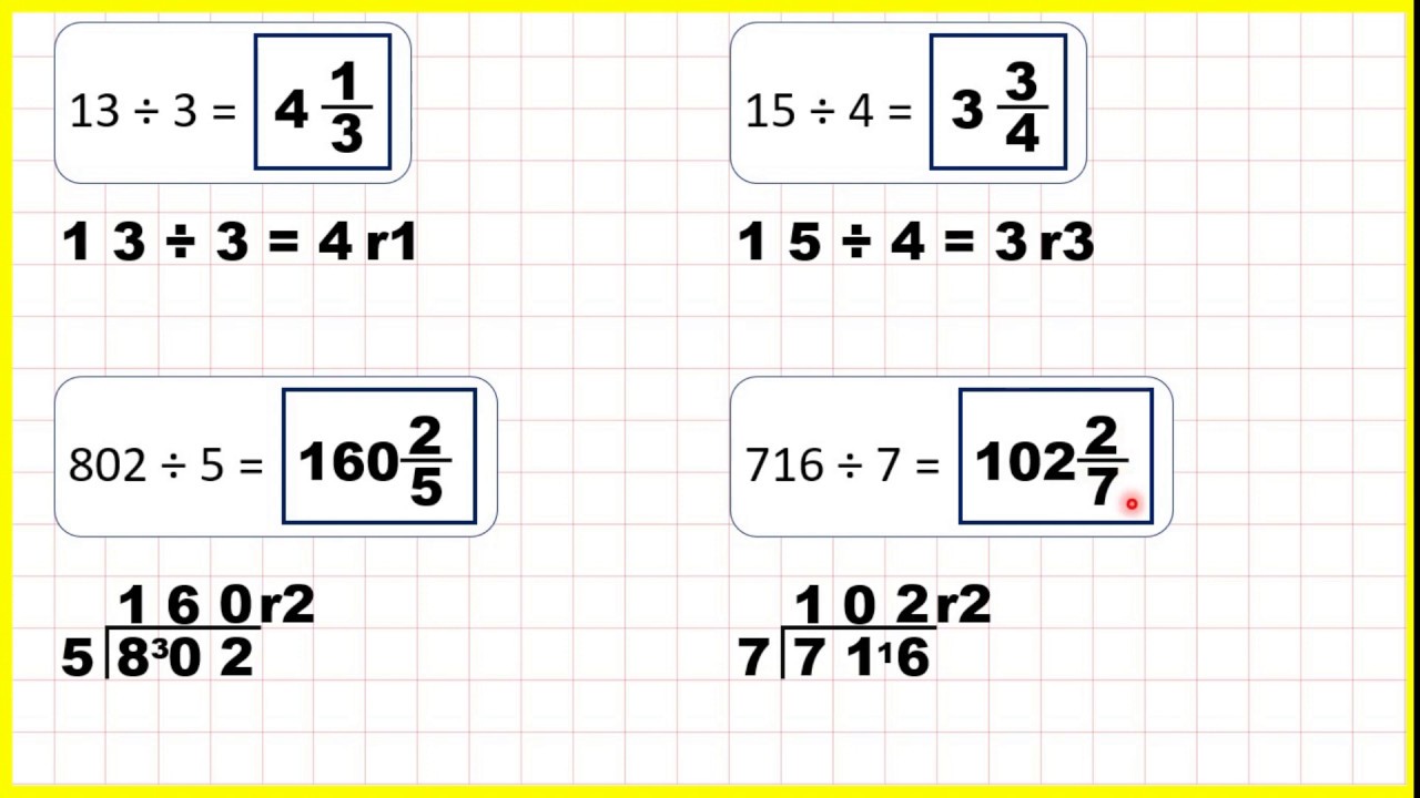 Fractions arithmetic - Fractions of numbers - YouTube