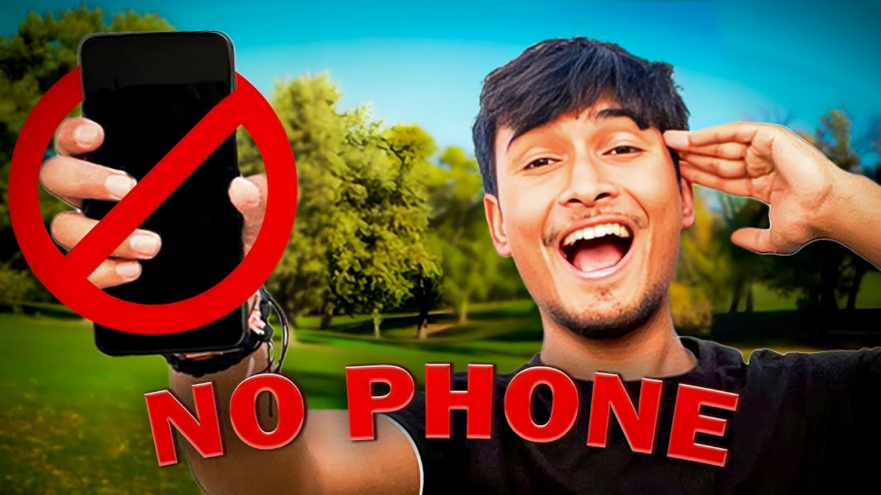 No Phone Challenge in Another City! - YouTube