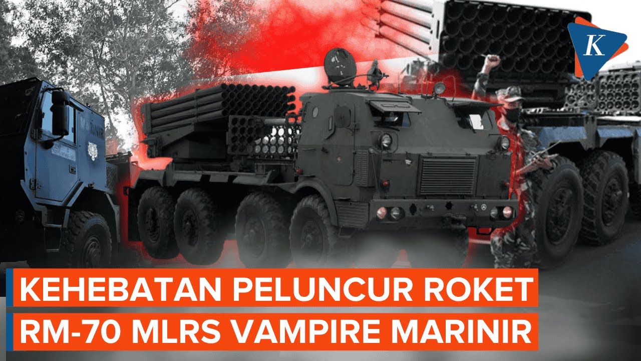 Peluncur Roket RM-70 Vampire Marinir, Bisa Tembak Target 20 Kilometer ...