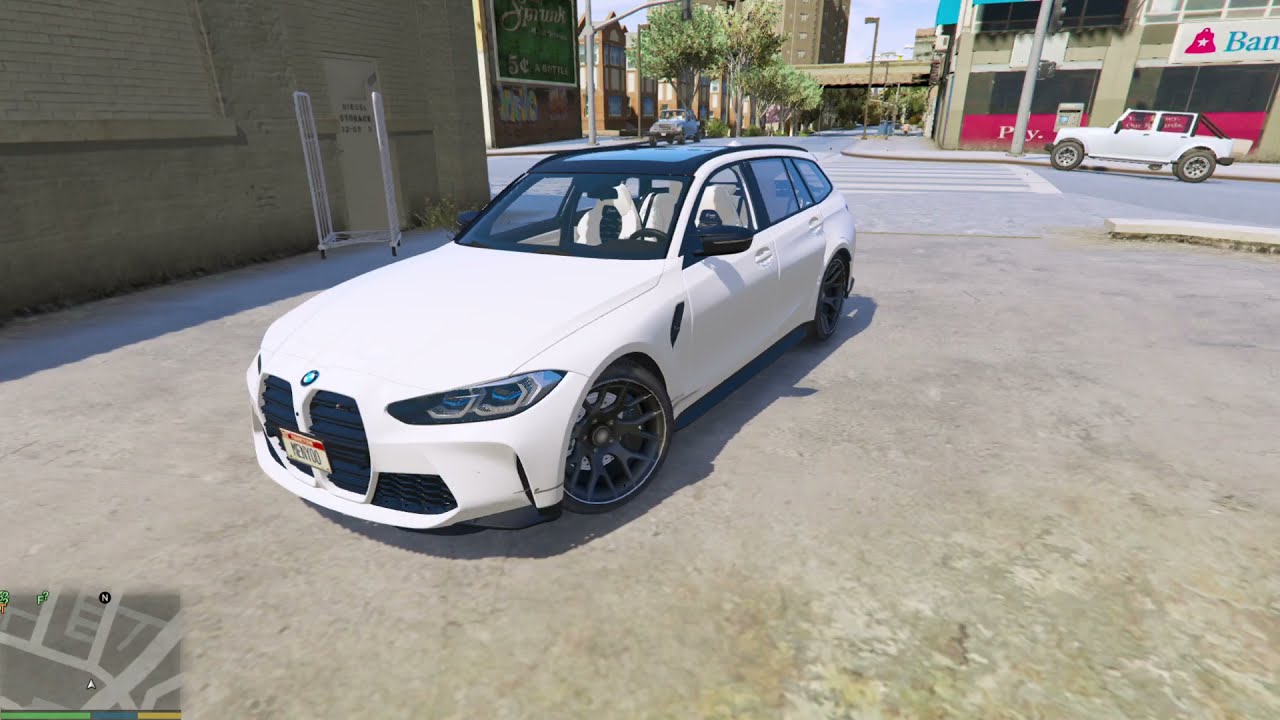 GTA5 BMW M3 G80 Estate exhaust pop sound - YouTube