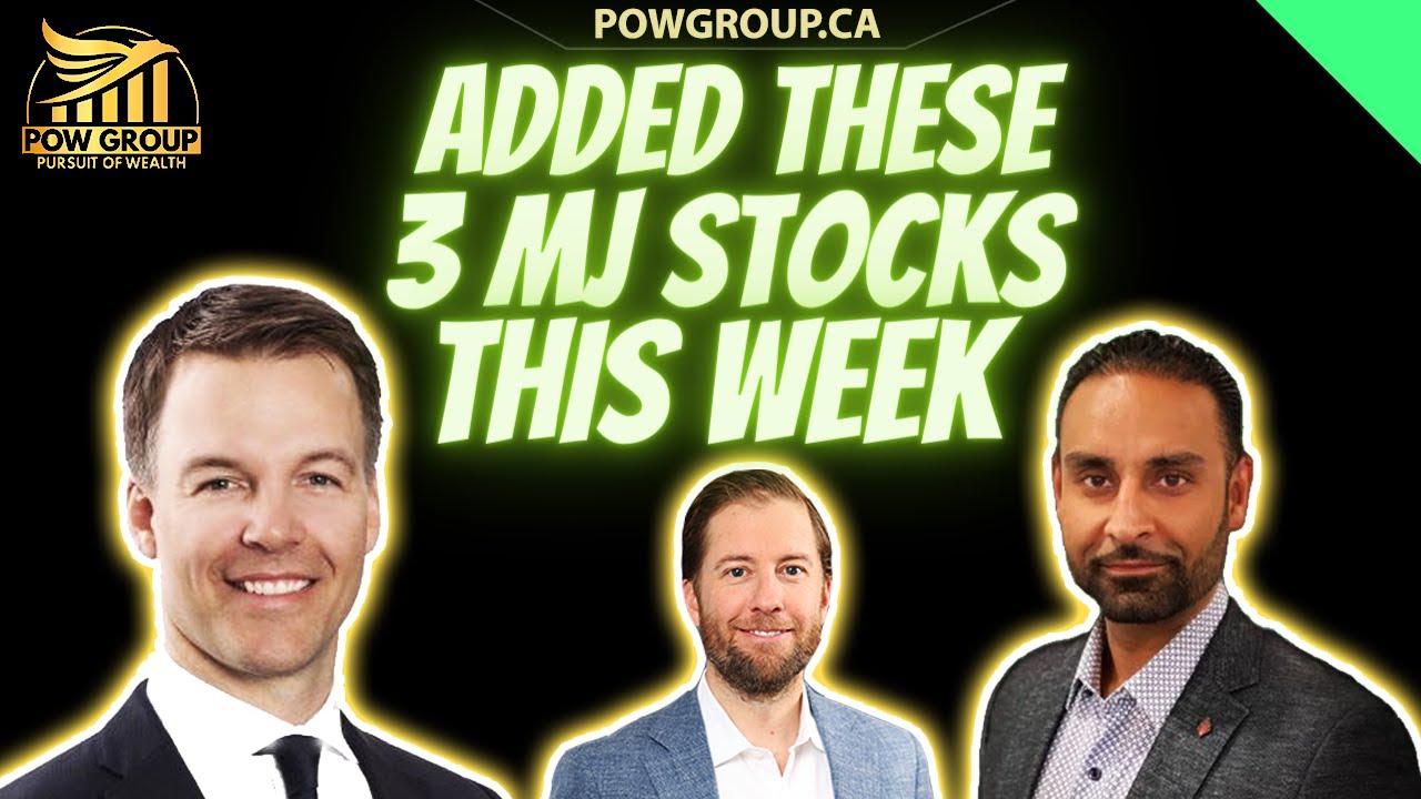 I Bought These Three MJ Stocks This Week (TFSA) - YouTube