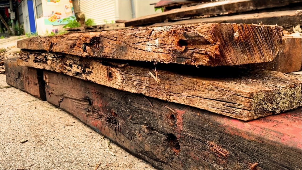 Creative Restorations with Railway Sleepers // Outdoor Chair ...