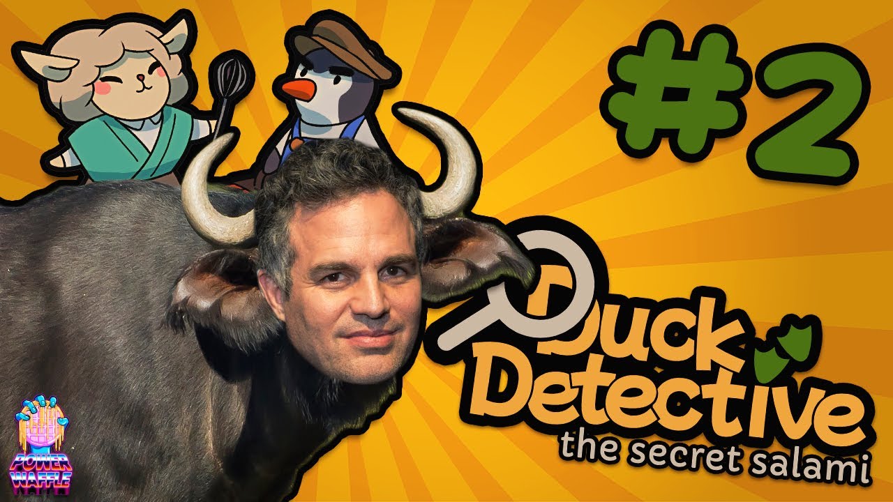 Mark Ruffalo and the Exotic Water Buffalo | Duck Detective: The Secret ...