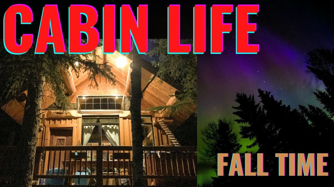 Cabin Life Cabin Living: Life in a small cabin in the fall - YouTube