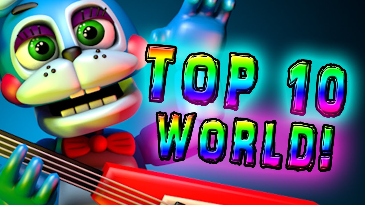 FNAF WORLD || FNAF WORLD TOP 10 CHARACTERS || TOP 10 FNAF WORLD - YouTube
