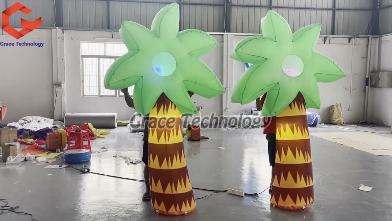 Decorations Inflatable Coconut Tree, Custom Inflatable Tree Model Plant ...