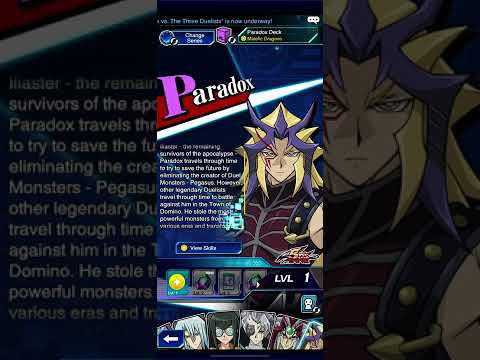 Unlocking Paradox!! Level-Up Rewards and Skills! [Yu-Gi-Oh! Duel Links] - YouTube