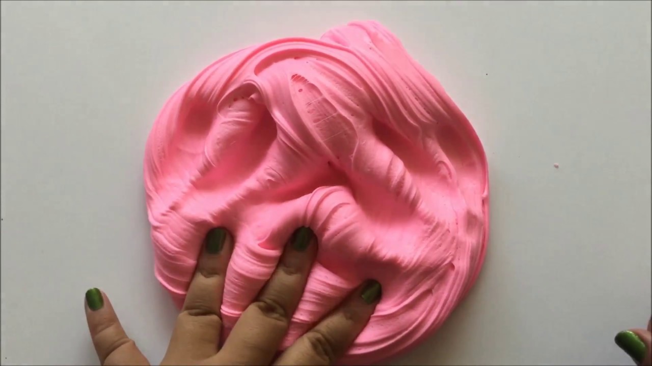 Bright Rose Butter Slime // SLIMECLOUDS - YouTube