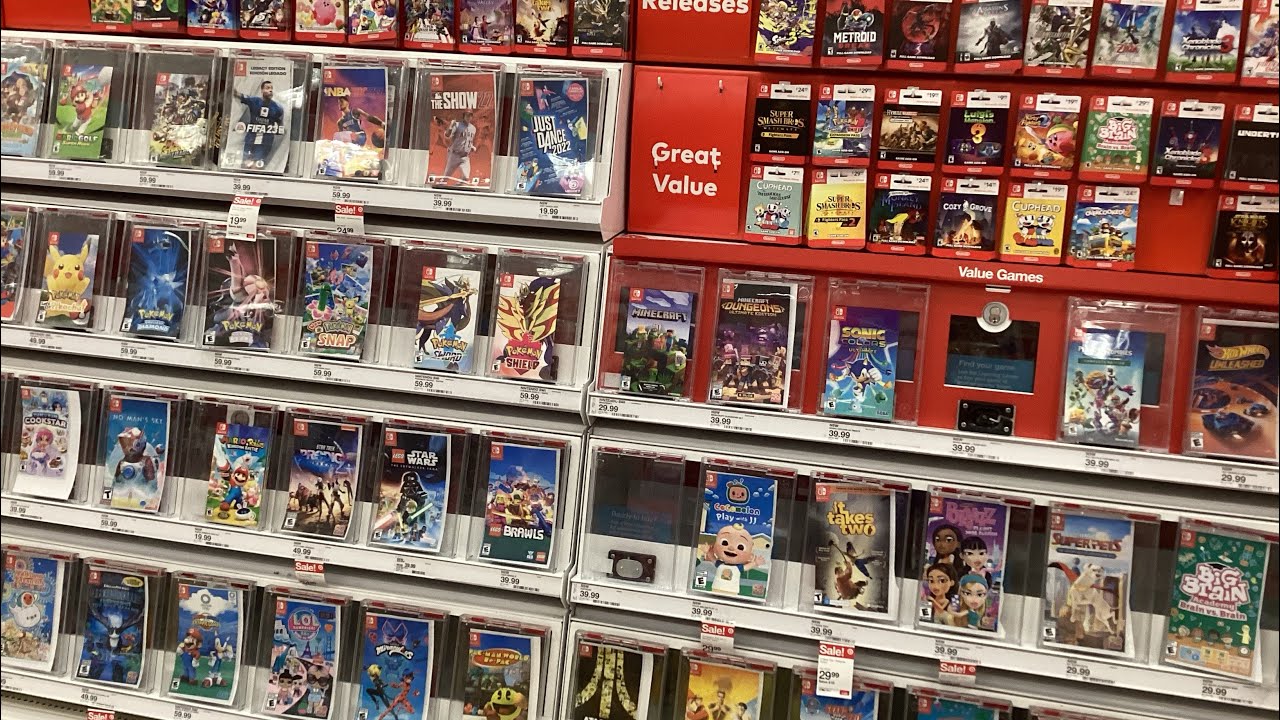 Target electronics (ps5 Xbox Nintendo switch tv’s plushies video games ...