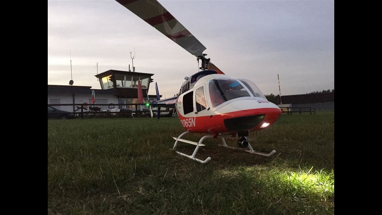 JetRanger von Scaleflying mit FBL-System - YouTube