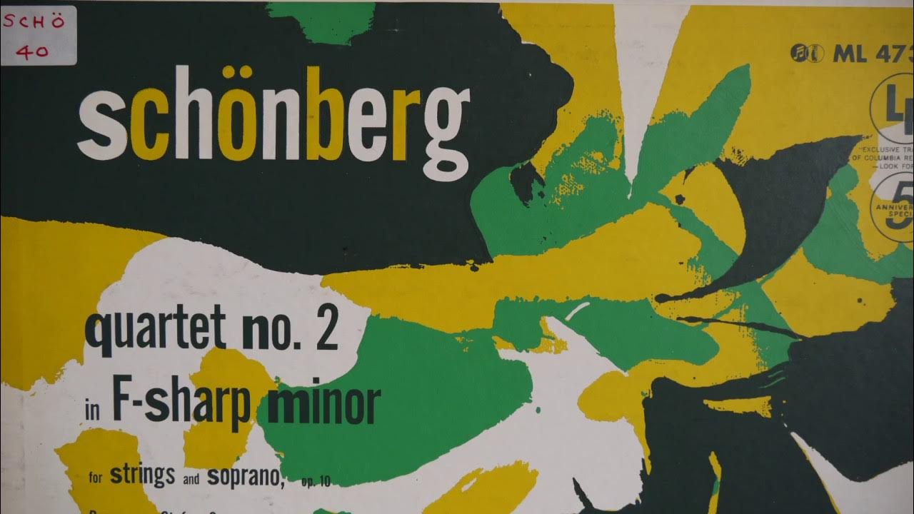 The complete string quartets of Arnold Schönberg Juilliard String Quartet 1953 - YouTube