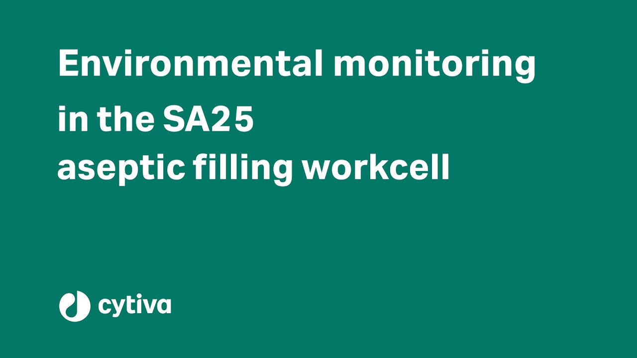 Environmental monitoring in the SA25 aseptic filling workcell - YouTube