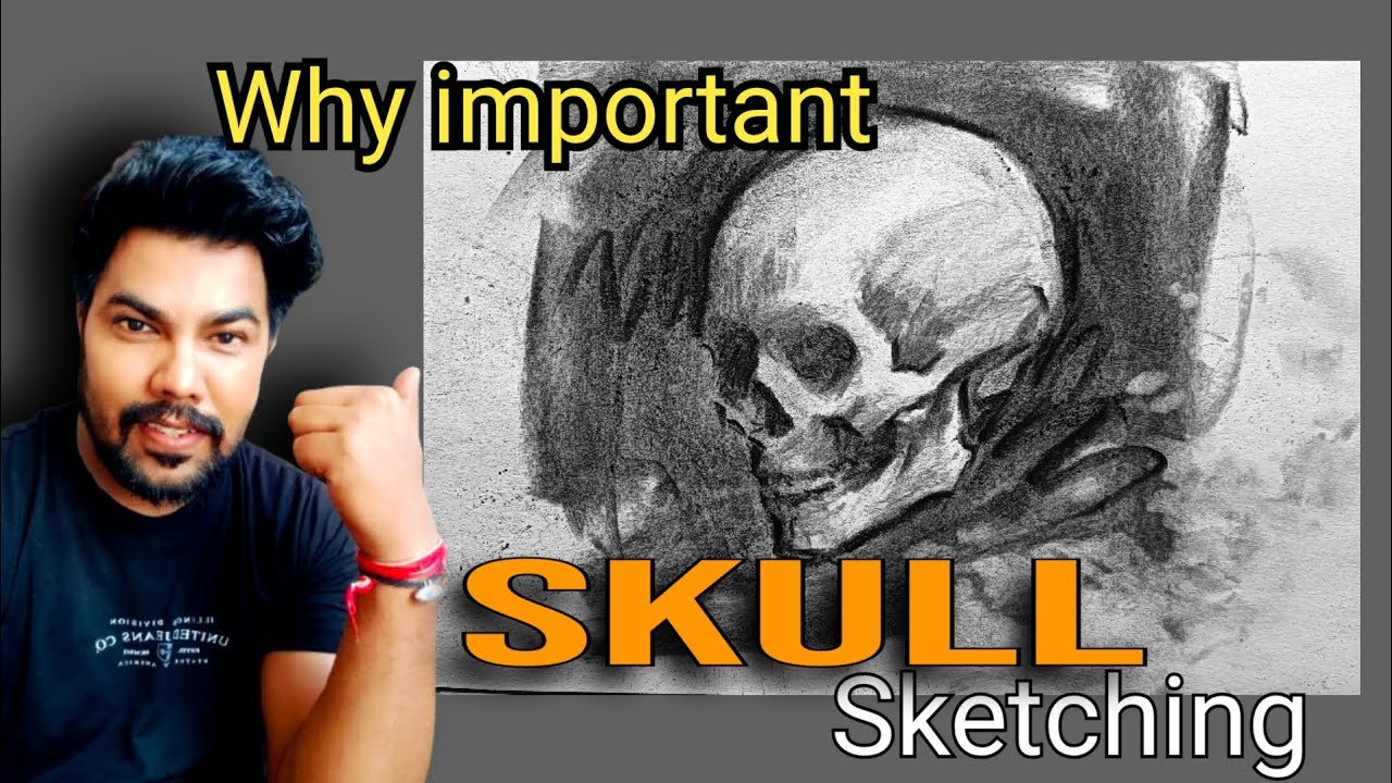 Why important skull study || How to draw skull drawing tutorial for ...