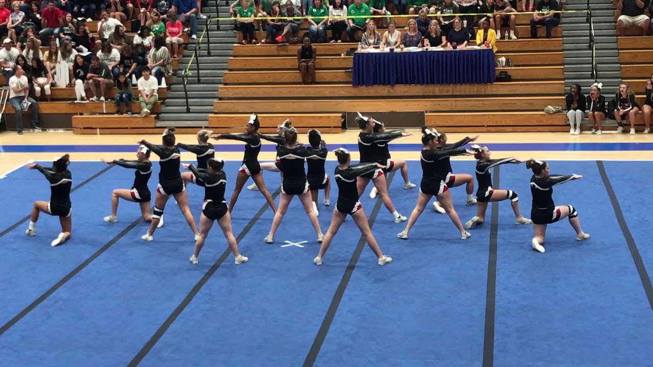 Stephens County Indians Cheer 2017 - YouTube