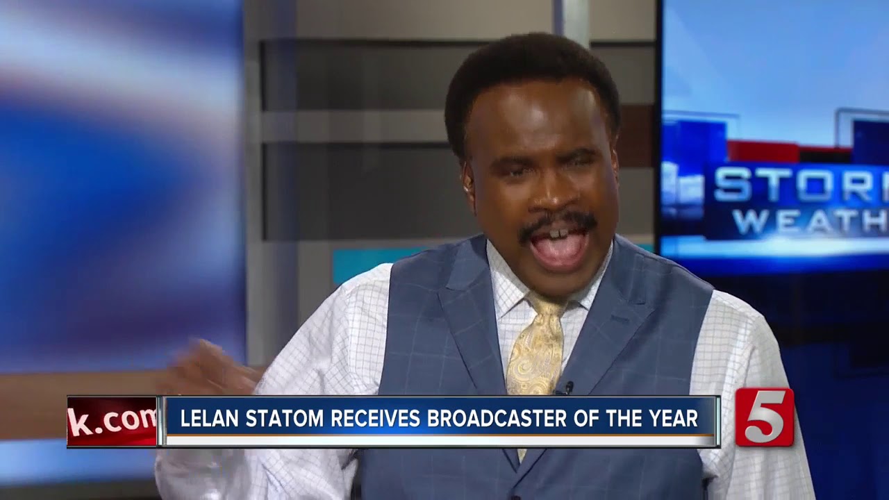 Meteorologist Lelan Statom awarded Broadcaster of the Year at National ...