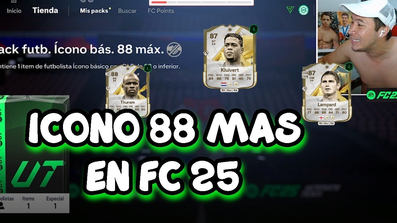 ABRIMOS 4 ÍCONOS BASICOS MAX.88 EN FC 25 | @easportsfc - YouTube