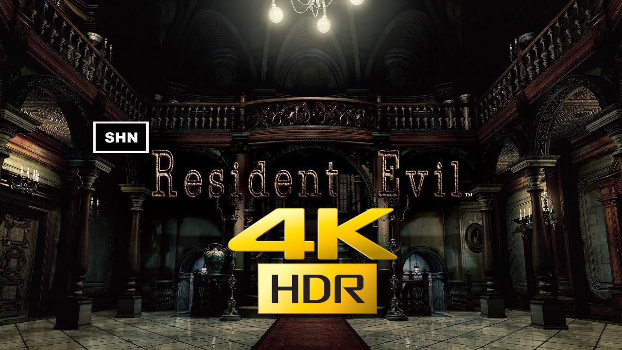 Resident Evil HD Remaster | 4K/60fps HDR | Real Survival Chris Longplay ...